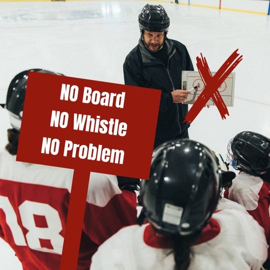 No Whistle, No Whiteboard, No Problem