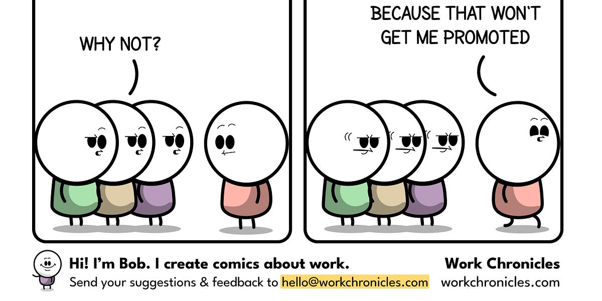 (comic) Promotion Driven Development - Work Chronicles