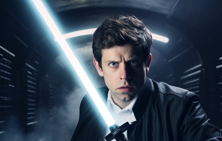 Harnessing Sam Altman's Force of Will - by Doug Clinton