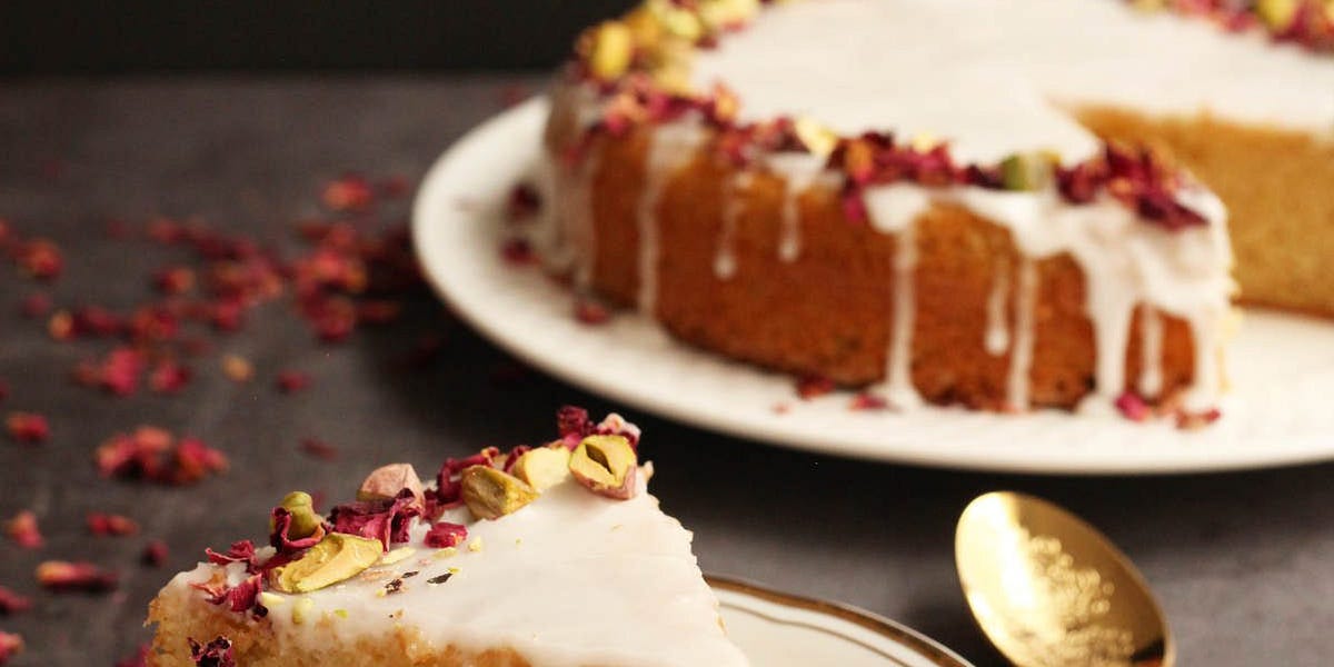 Kayk-e Eshgh or Persian Love Cake - by E.Y. Washington