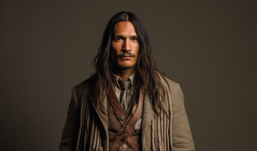 Character feature: Oscar Hole-in-the-Day - by Nate Granzow