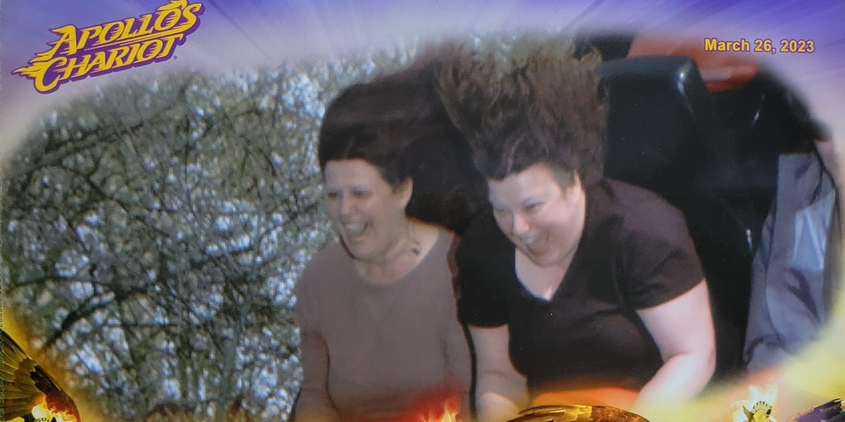Screaming on Rollercoasters - by Catherine Elcik - HIBOU