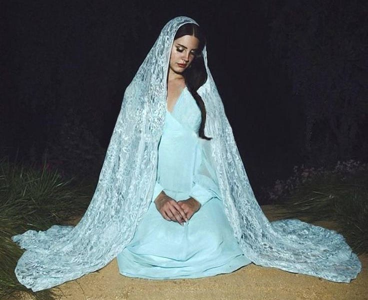 Lana Del Rey, cocaine and the Virgin Mary - by Milena