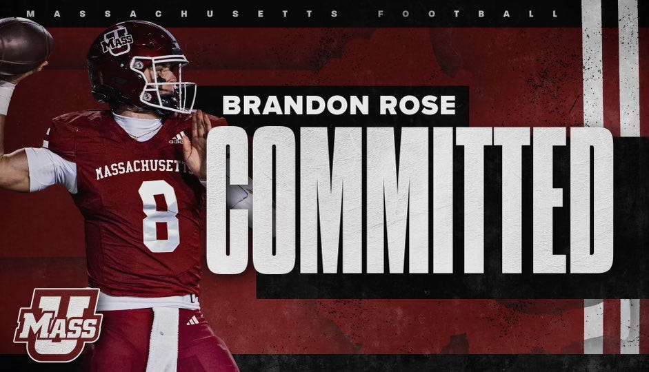 Command Breakdown | UMass Transfer QB Brandon Rose