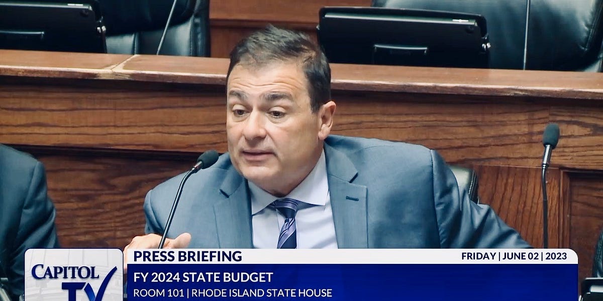 My lunch with Speaker Joe Shekarchi - Steve Ahlquist