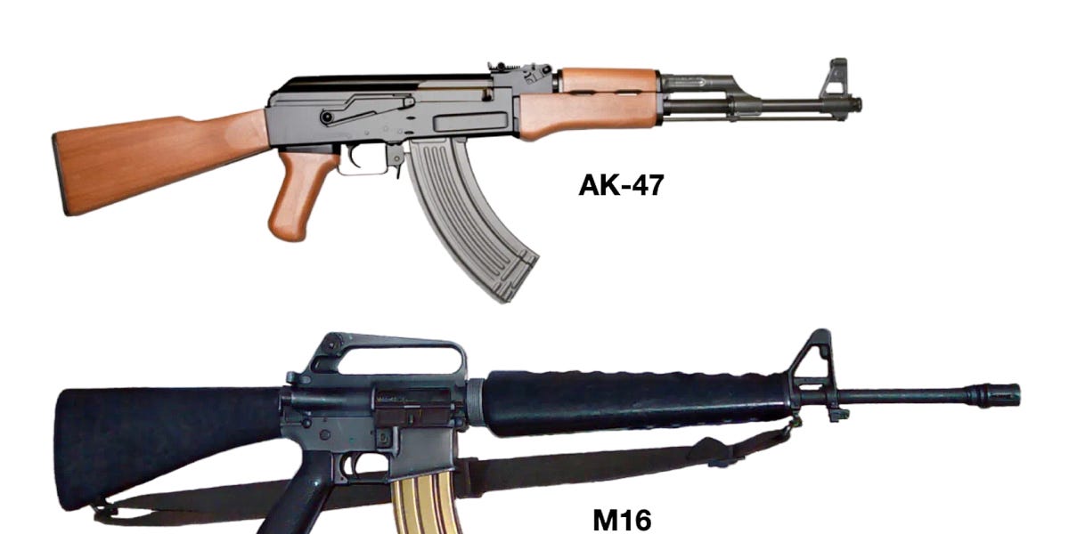Two Assault Rifles - by Works in Progress and Stewart Brand