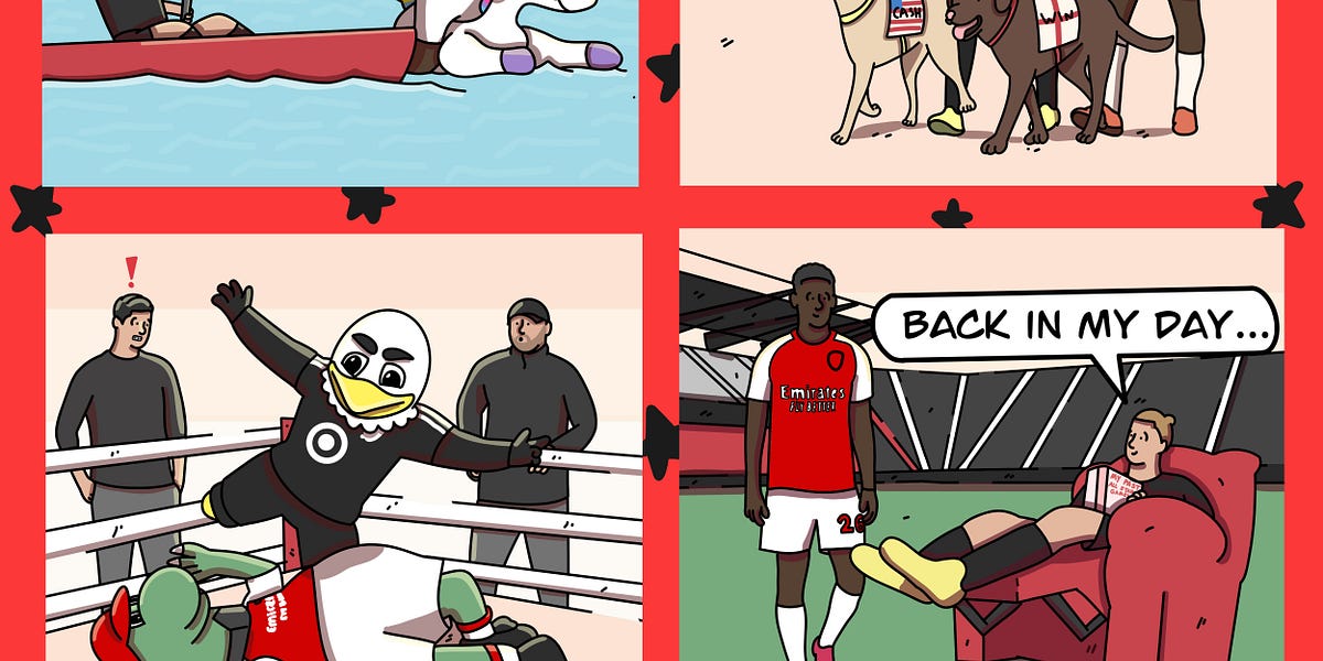 Tourly Drawn Arsenal - Poorly Drawn Arsenal Newsletter