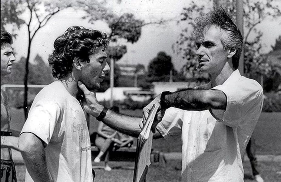 Ayrton Senna - Nuno Cobra - by Enor Paiano