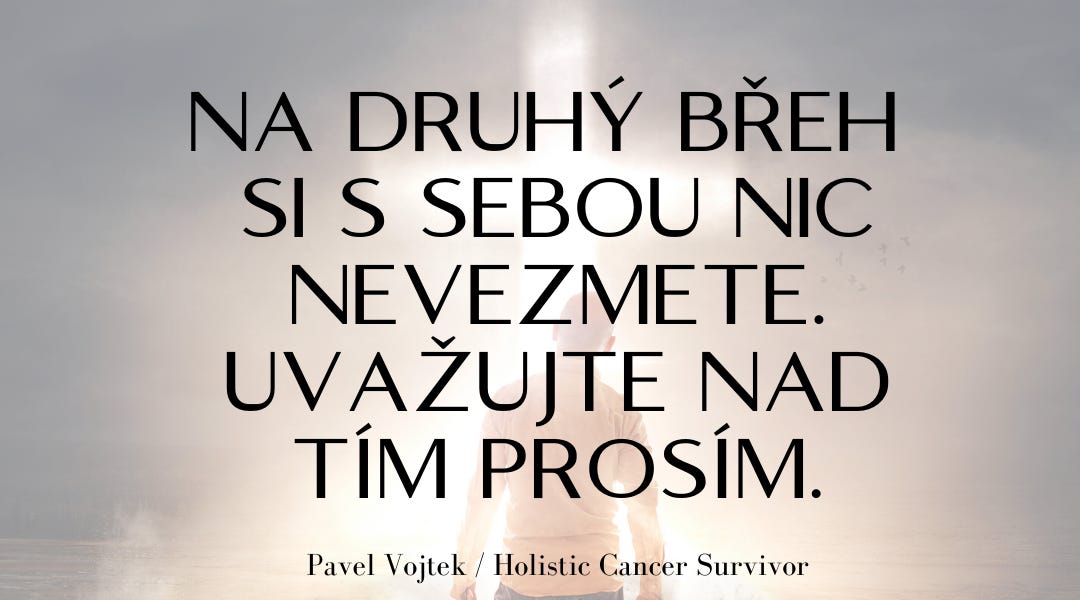 Druhý břeh. - Pavel Vojtek Substack