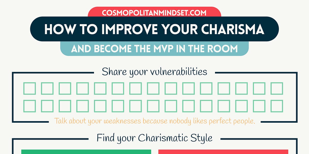 The Secrets of Charisma: 5 Steps to Become the MVP in Every Room