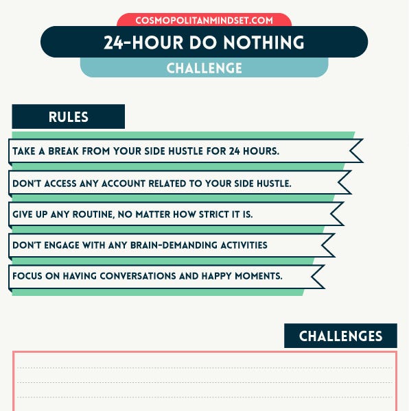 Unplug and Reconnect: The 24-Hour Do Nothing Challenge To Find Inner Peace