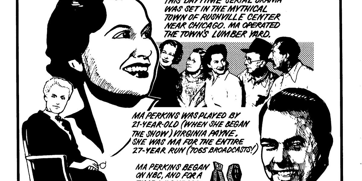 The day Ma Perkins died - by Roger K. Miller