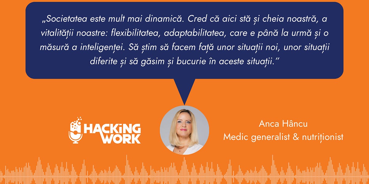 Anca Hâncu: Exemplul personal al liderului determină sănătatea ...