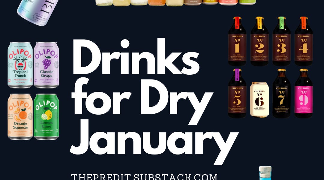 Guide to Dry January, Part Three - The PR Edit