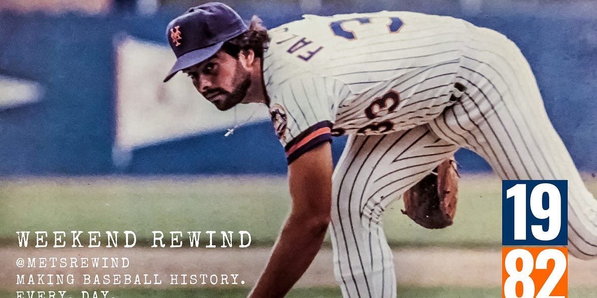 Weekend Rewind: Pete Falcone - @MetsRewind