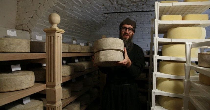 Russian Monks Making Famous Italian Cheeses, and Music in a Vegetable ...