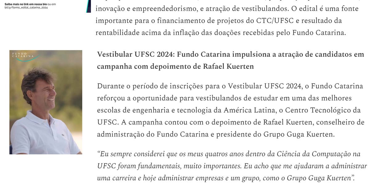 Newsletter Fundo Catarina: report do 3º trimestre/2023