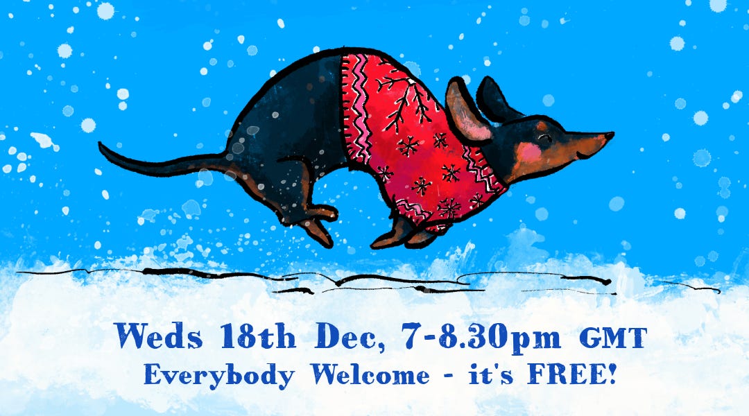 FESTIVE DRAWING PARTY! - by Holly Surplice