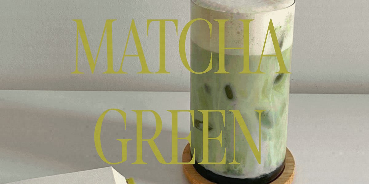 The Fascinating Story of the Matcha Green Color