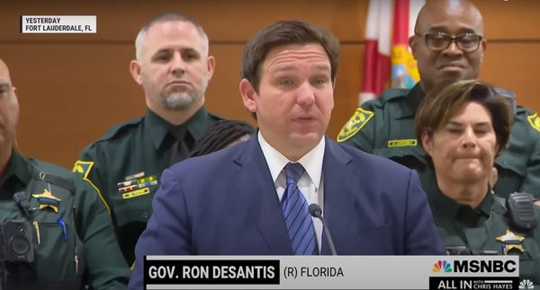 Florida Gov. Ron DeSantis Ruins 20 Lives For Fascist ‘Election ...