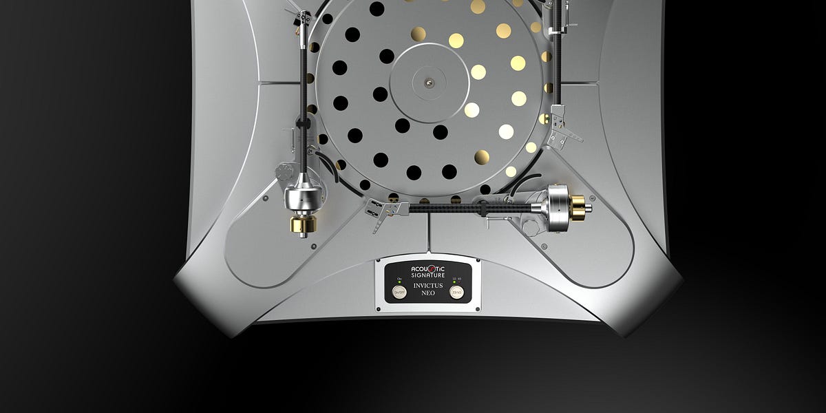 Acoustic Signature Invictus Neo Turntable and TA-9000 Neo Tonearm