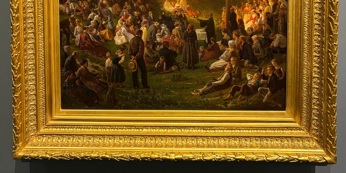 Preaching in the Woods - by Allison Loomis