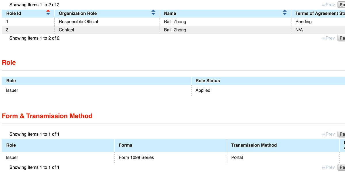 E-file Forms 1099 with IRIS for free - by Baili Zhong