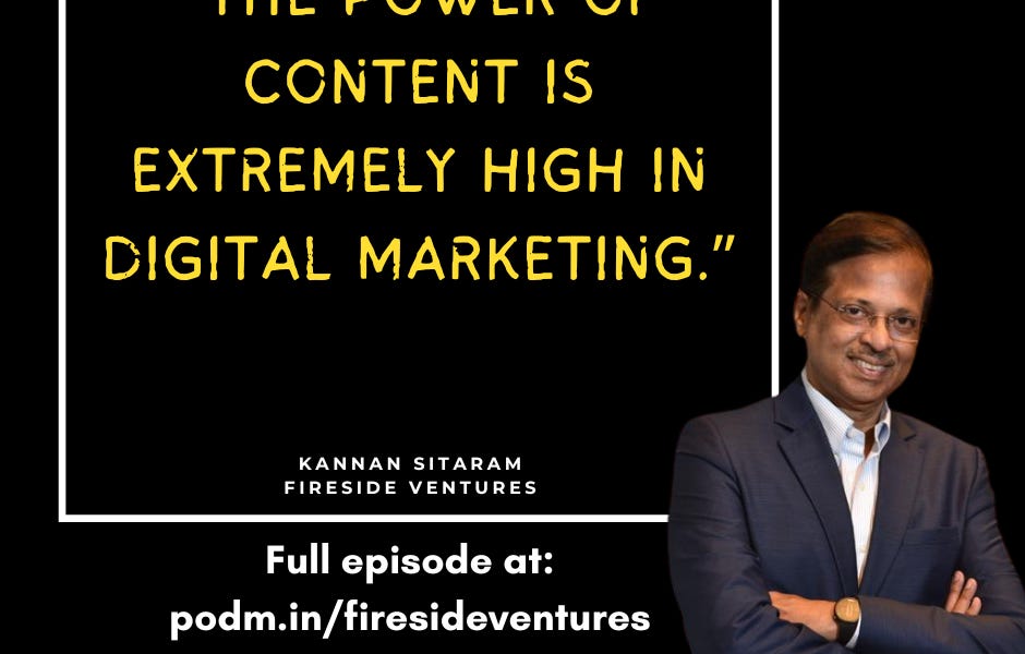 The D2C VC guru Kannan Sitaram reveals tactics for hitting 500 cr ARR The D2C VC guru Kannan Sitaram reveals tactics for hitting 500 cr ARR