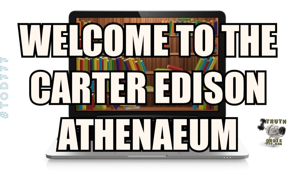 1. Preface: Welcome to The Edison Carter Athenaeum