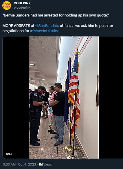 Arrested for holding up his own quote - xymphora’s Substack