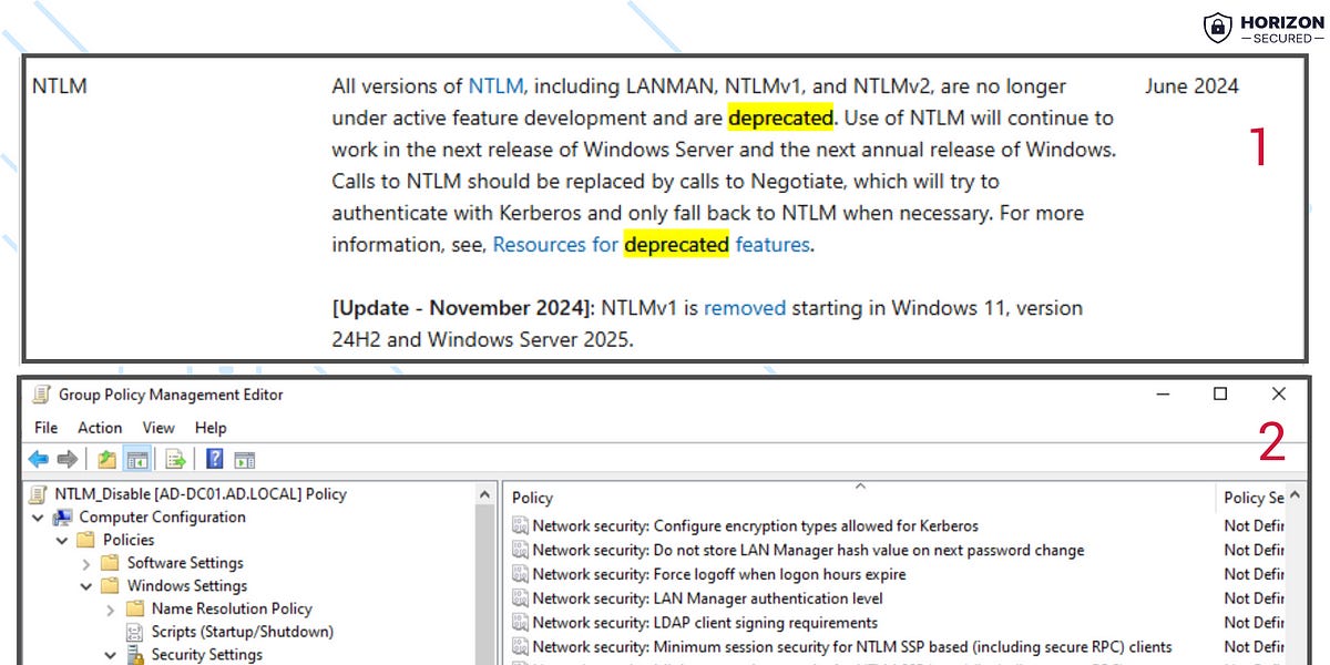 Did you know, 𝗡𝗧𝗟𝗠 𝘄𝗮𝘀 𝗱𝗲𝗽𝗿𝗲𝗰𝗮𝘁𝗲𝗱 𝗯𝘆 𝗠𝗶𝗰𝗿𝗼𝘀𝗼𝗳𝘁 𝗶𝗻 𝟮𝟬𝟮𝟰?