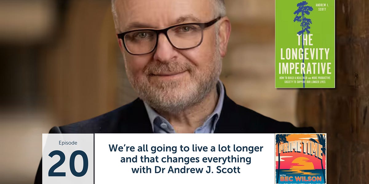 We’re all going to live a lot longer with Dr Andrew J. Scott