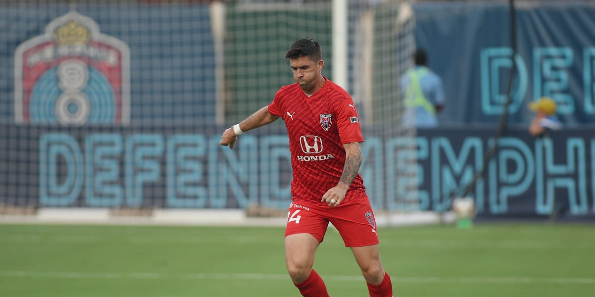 Aodhan Quinn and the surging Indy Eleven