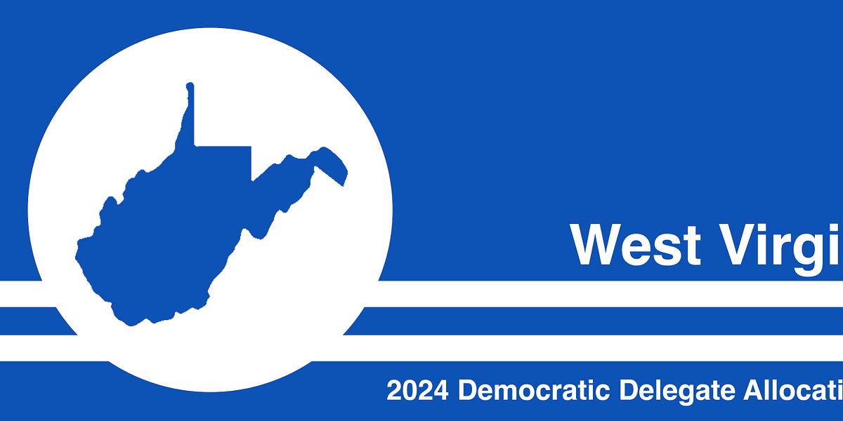 2024 Democratic Delegate Allocation: WEST VIRGINIA