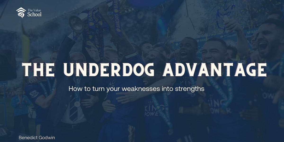 The Underdog Advantage - by Benedict Godwin