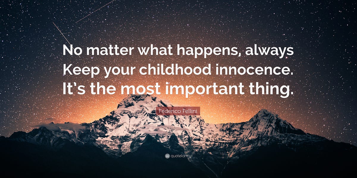 What is Childhood Innocence?