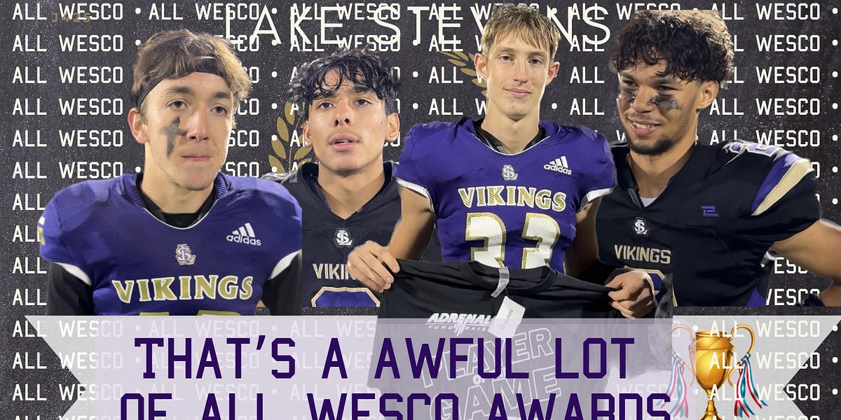 All Wesco Football: Vikings Dominate 2023 League Honors