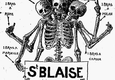 Light a Candle for St. Blaise - by Deacon Tom