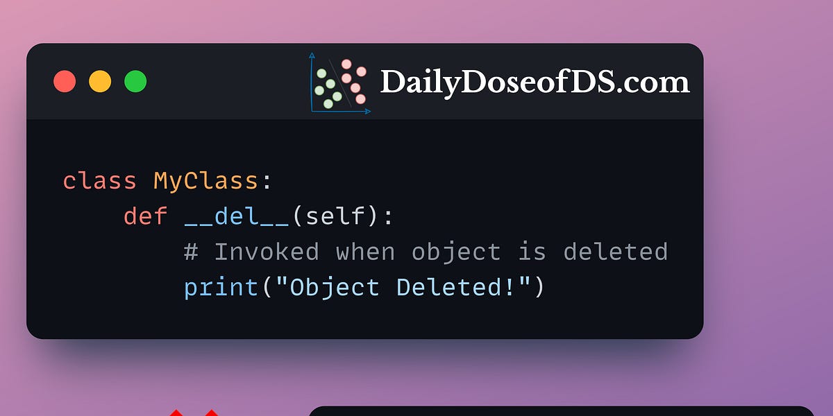 A Common Misconception About Deleting Objects in Python