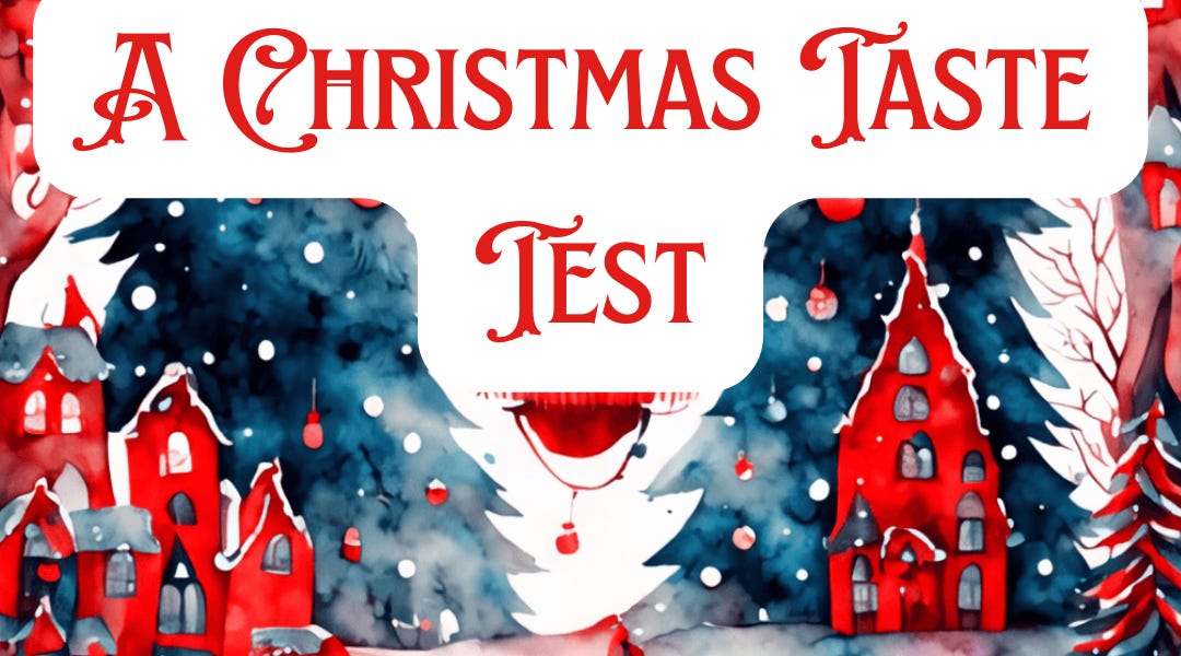 Taste Test: Poinsettia - by Camille Caliman