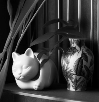 Porcelain Cat - by Nathan Slake - SLAKE