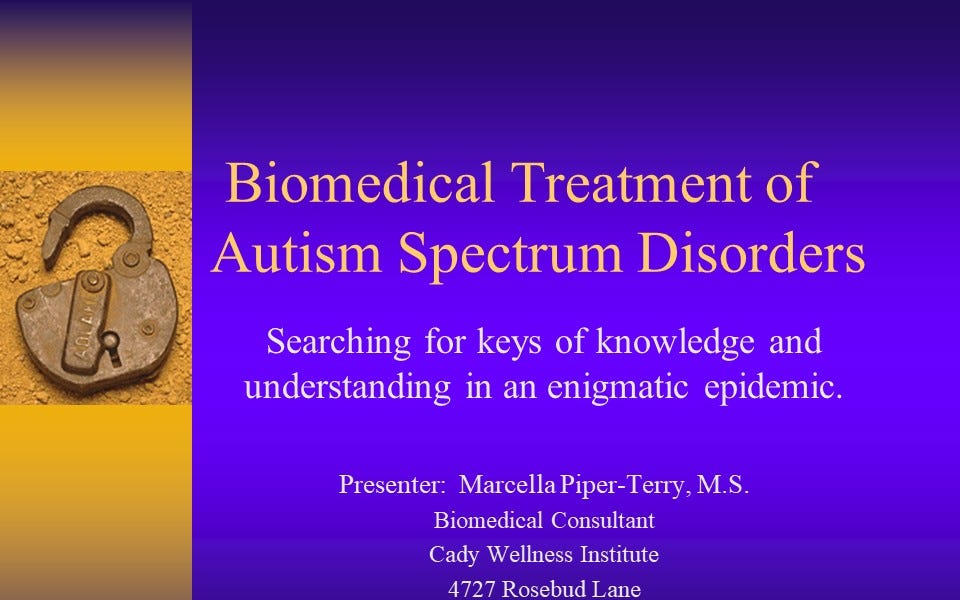 Autism is Treatable: Biomedical interventions overview