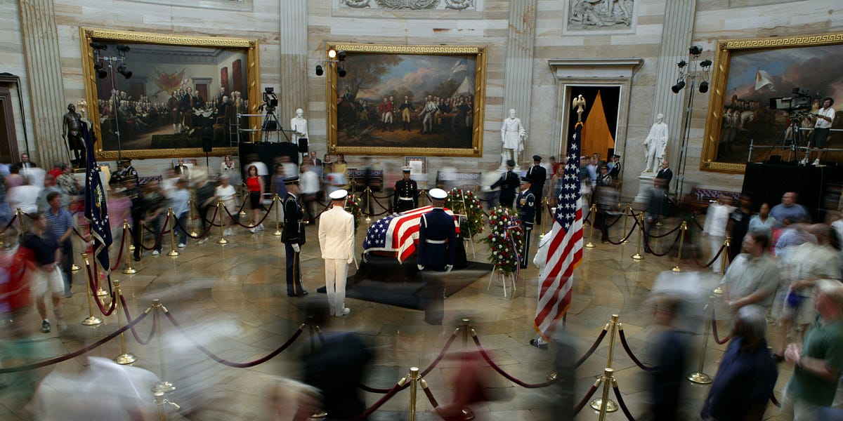 How We Say Goodbye to Our Presidents