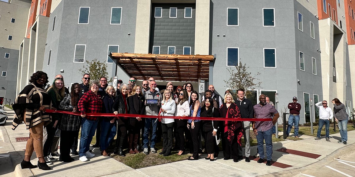 The Gibson Apartments Ribbon Cutting