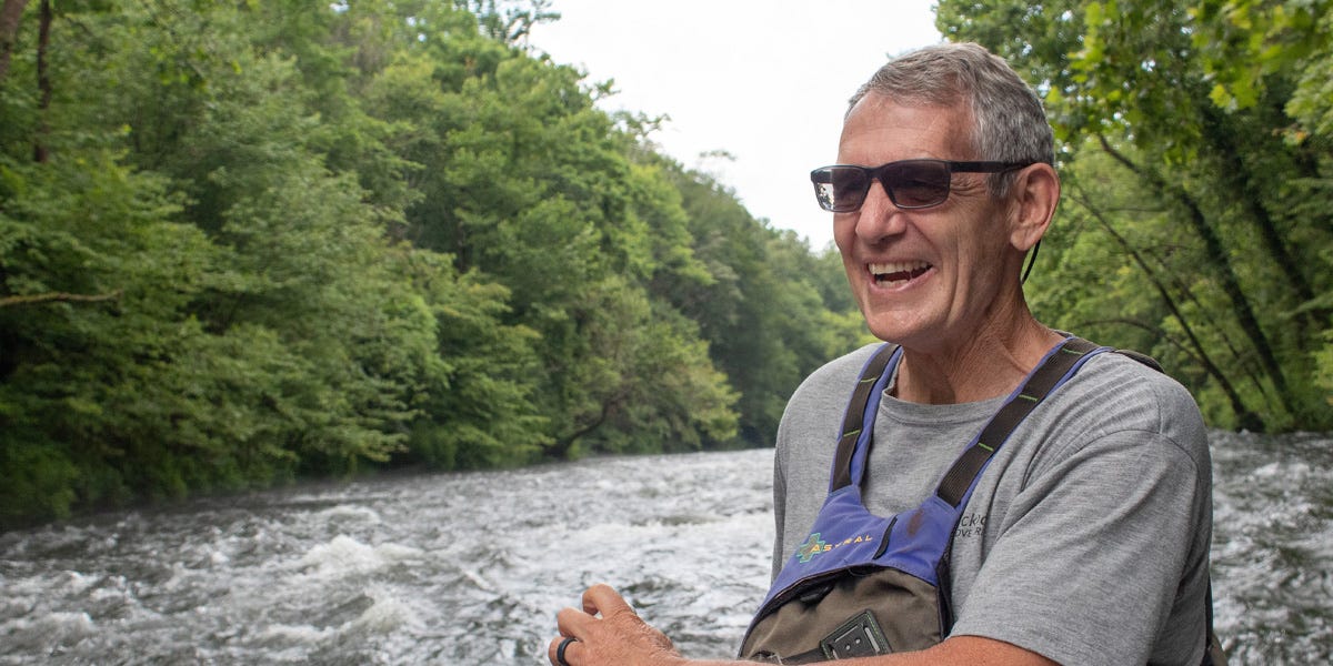 Wayne Dickert and The River of Life - by Luke S. Edwards