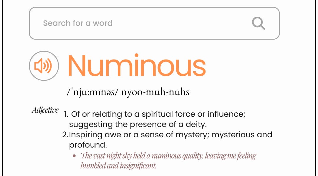 Unveiling the Mystery of Numinous!