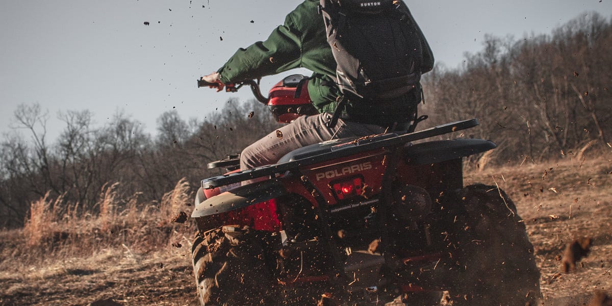 Real Men Have ATVs - by Bev Potter