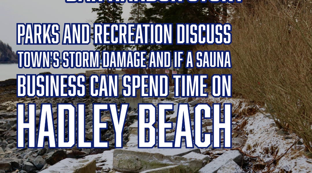 Parks and Recreation Discuss Town's Storm Damage and if a Sauna ...