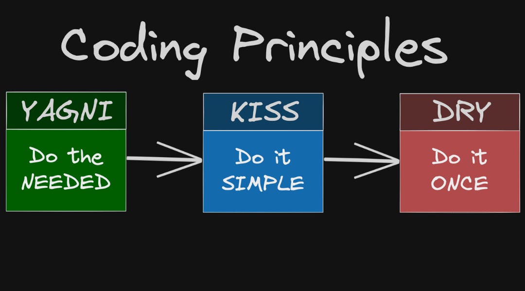 3 software development principles I wish I knew earlier in my career