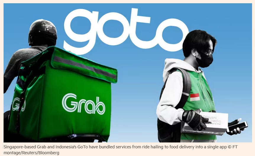 Asian tech rivals pare back ‘superapp’ approach as losses mount